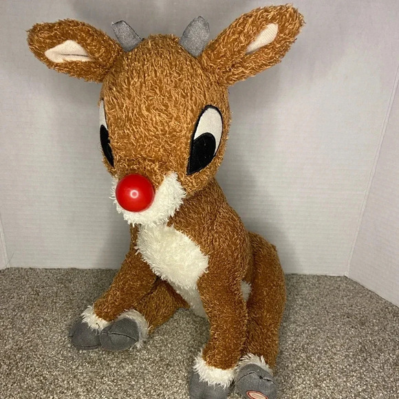 Hallmark | Holiday | Hallmark Rudolph The Red Nosed Reindeer Plush ...